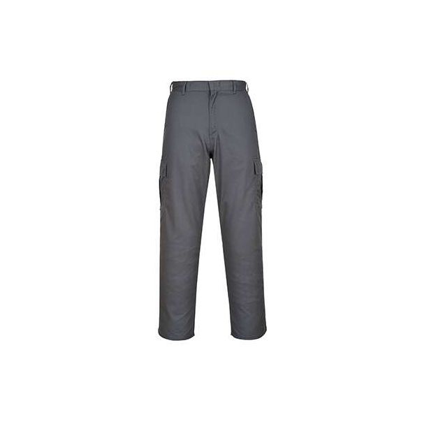 MONSUN Radne pantalone Klasik, siva