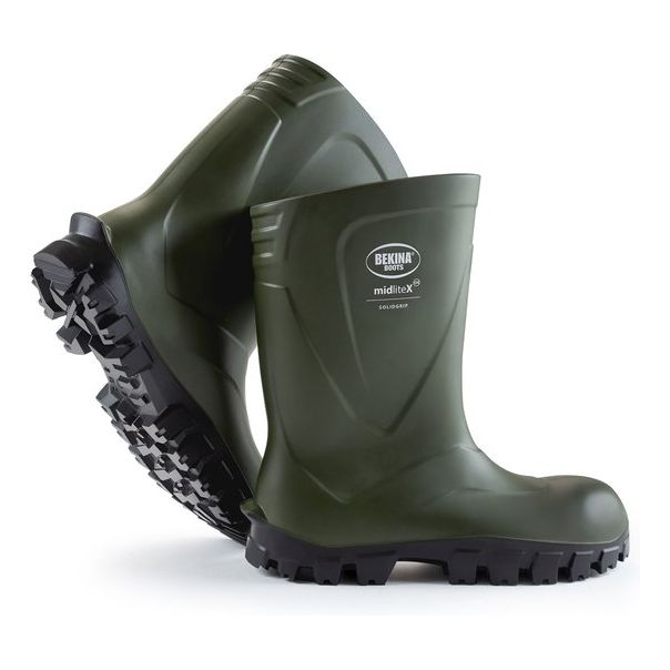 BEKINA BOOTS Gumena čizma niska MidliteX O4 SolidGrip, zelena