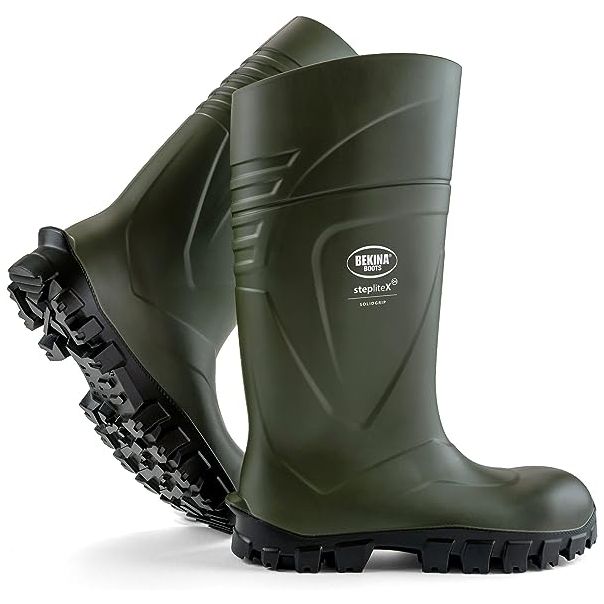 BEKINA BOOTS Gumena čizma visoka StepliteX O4 SolidGrip, zelena