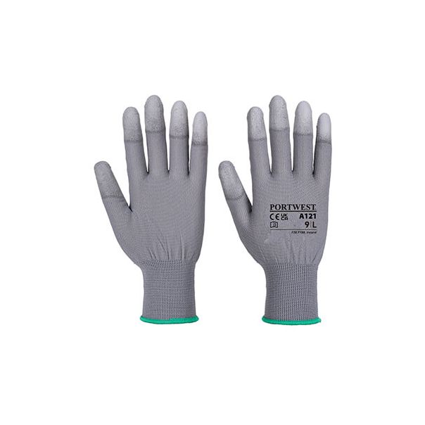 PORTWEST Rukavice A121 sa PU premazom na prstima, bela