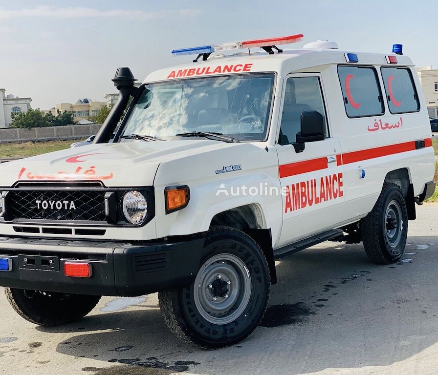 Novo Toyota Land Cruiser Hardtop Ambulance V6 4.2L vozilo hitne pomoći