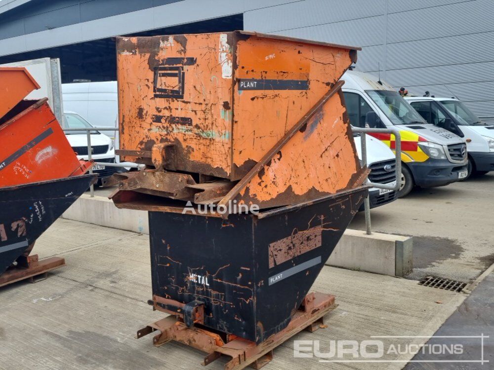 Prodaje se Tipping Skip o suit Forkift (3 of) kontejner za glomazni otpad na aukciji