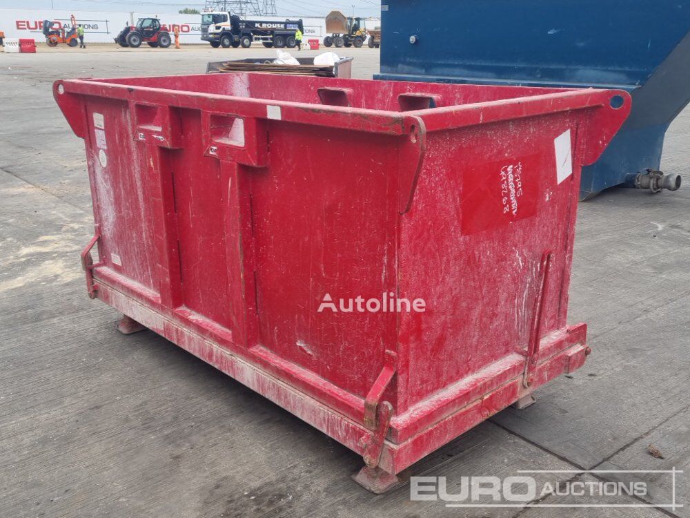 Prodaje se Drop Bottom Tippng Skip to suit Forklift kontejner za glomazni otpad na aukciji