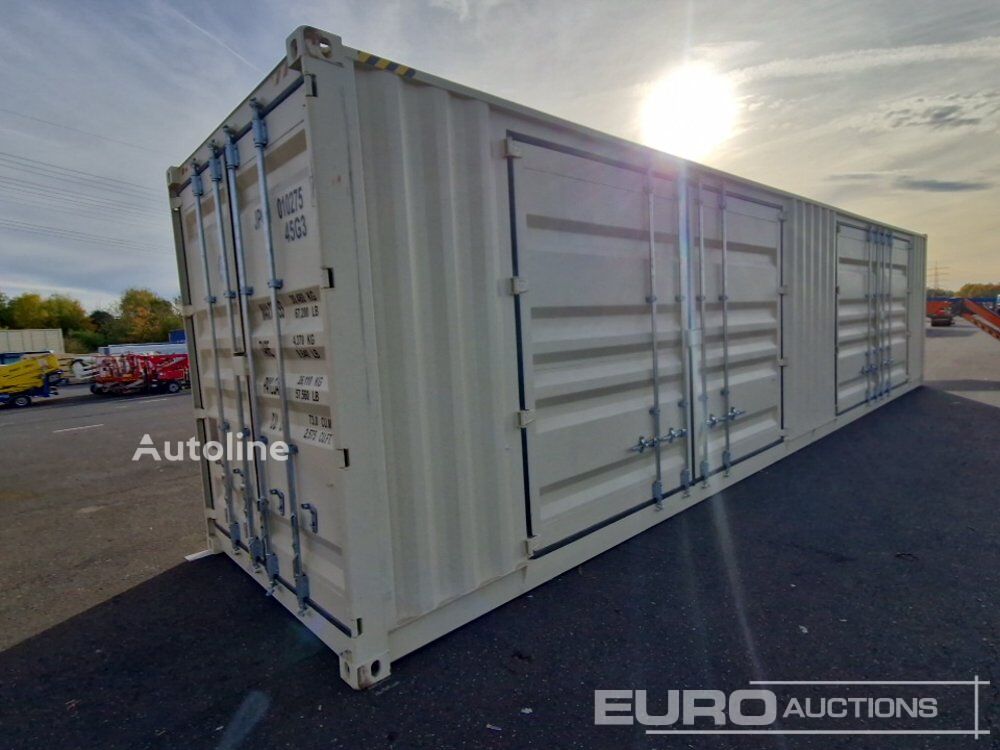 Prodaje se HQ, One Side 4 Doors, One End Door, Lock Box kontejner 40 stopa na aukciji