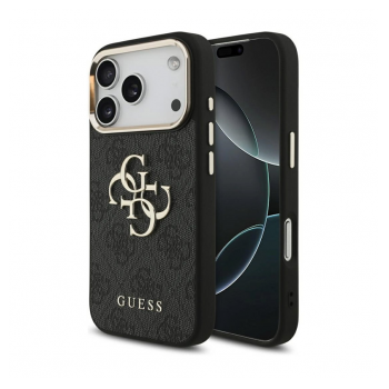 Maska Guess 4G Big Classic Logo za iPhone 17 Pro crna