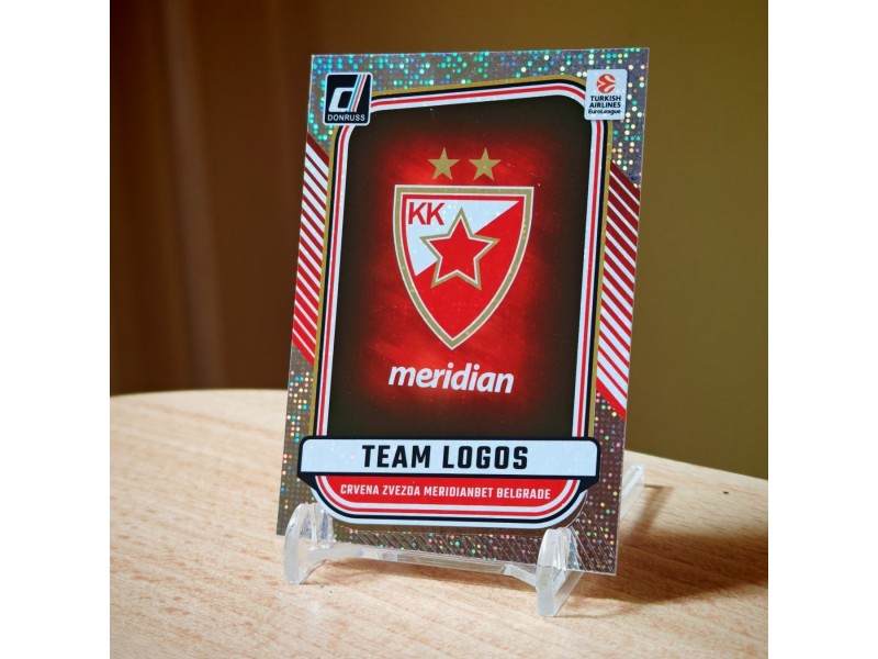 CRVENA ZVEZDA Grb - Donruss EUROLEAGUE 24-25
