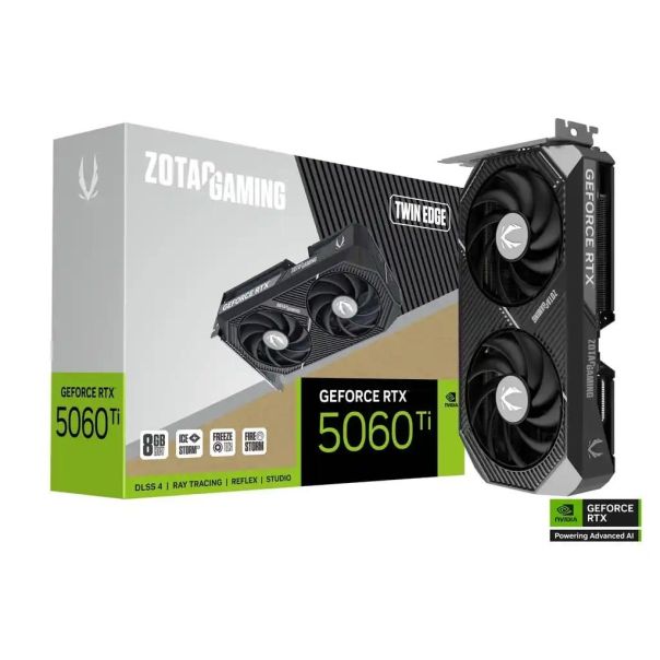 Grafička karta Zotac GAMING ZT-B50610E-10M GeForce RTX 5060 Ti Twin Edge 8GB DDR7 128bit