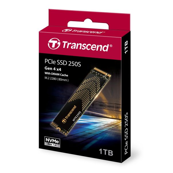 TRANSCEND SSD 1TB M.2 2280 PCIe Gen4x4 NVMe 3D