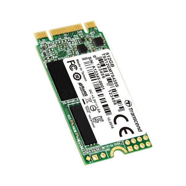 TRANSCEND SSD 512GB TS MTS430S Series SATA M.2 2242