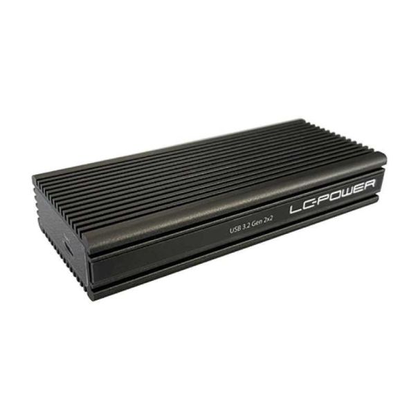 LC POWER HDD Rack LC-M2-C-NVME-2X2 - M.2 SSD Enclosure Gen 2x2