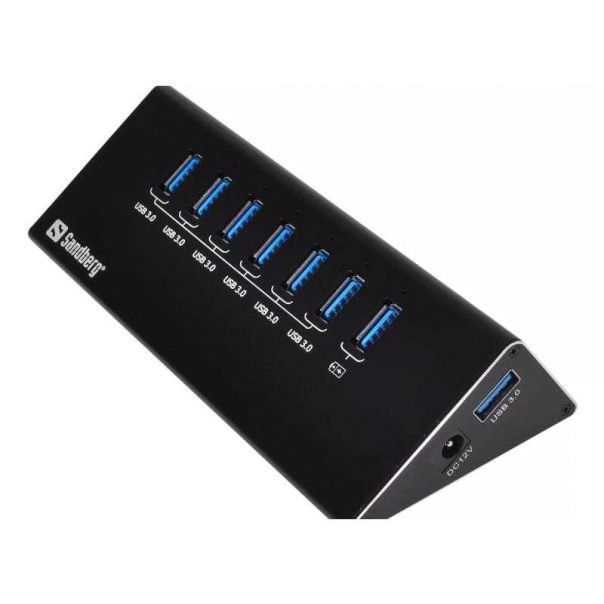 SANDBERG USB hub 7-port USB 3.0 sa napajanjem 133-82