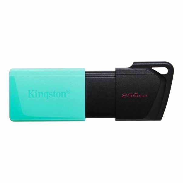 KINGSTON USB flash memorija 256GB DataTraveler Exodia M, crna/tirkizna