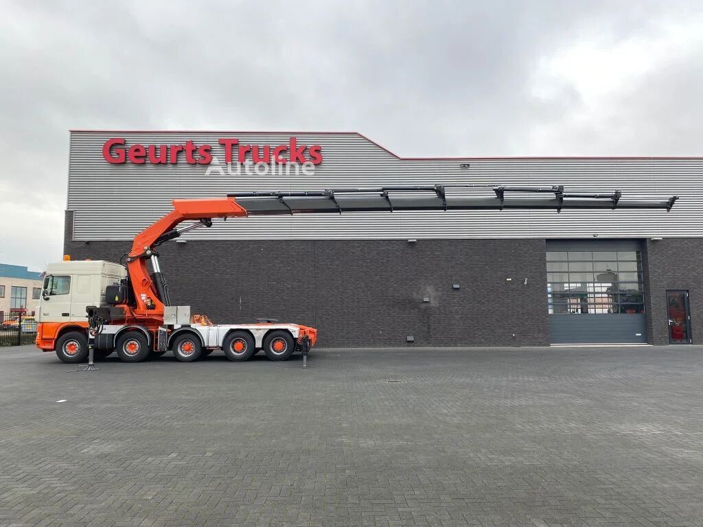 DAF XF 105 10X4 + FASSI F1500AXP.28 KRAAN/KRAN/CRANE/GRUA tegljač