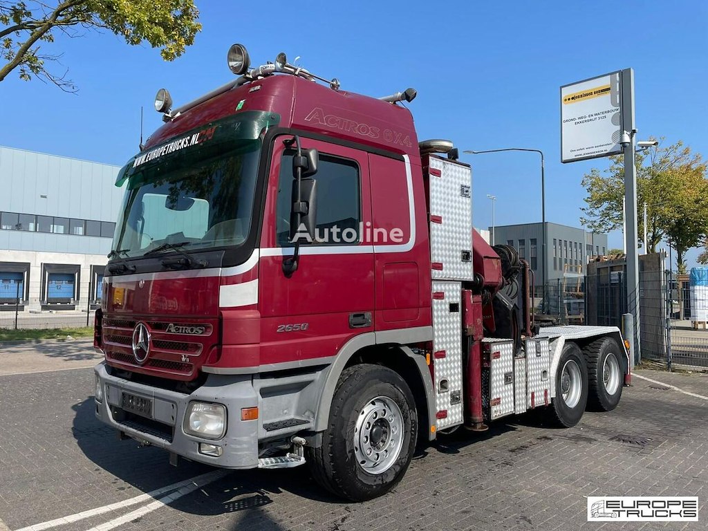 Mercedes-Benz Actros 2650 Steel/Air - Palfinger PK32000E - 10x Exentable - V8 tegljač