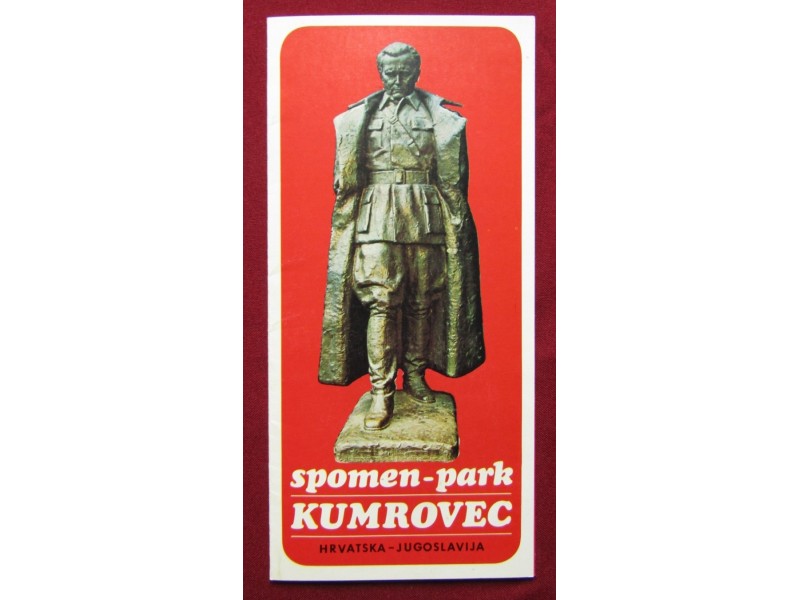 Brošura Spomen Park Kumrovec Josip Broz Tito 1981 Ex-Yu