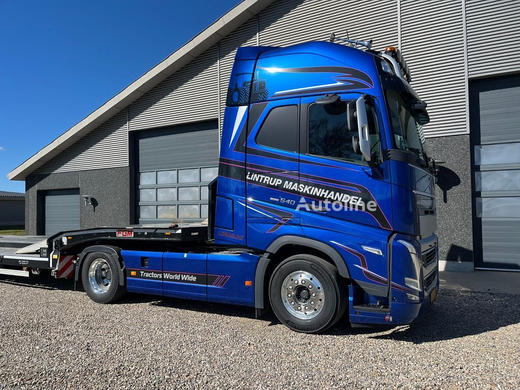Volvo FH 540 Globetrotter XL, fuld luft affjedring og Alcoa Dura-Brigh tegljač