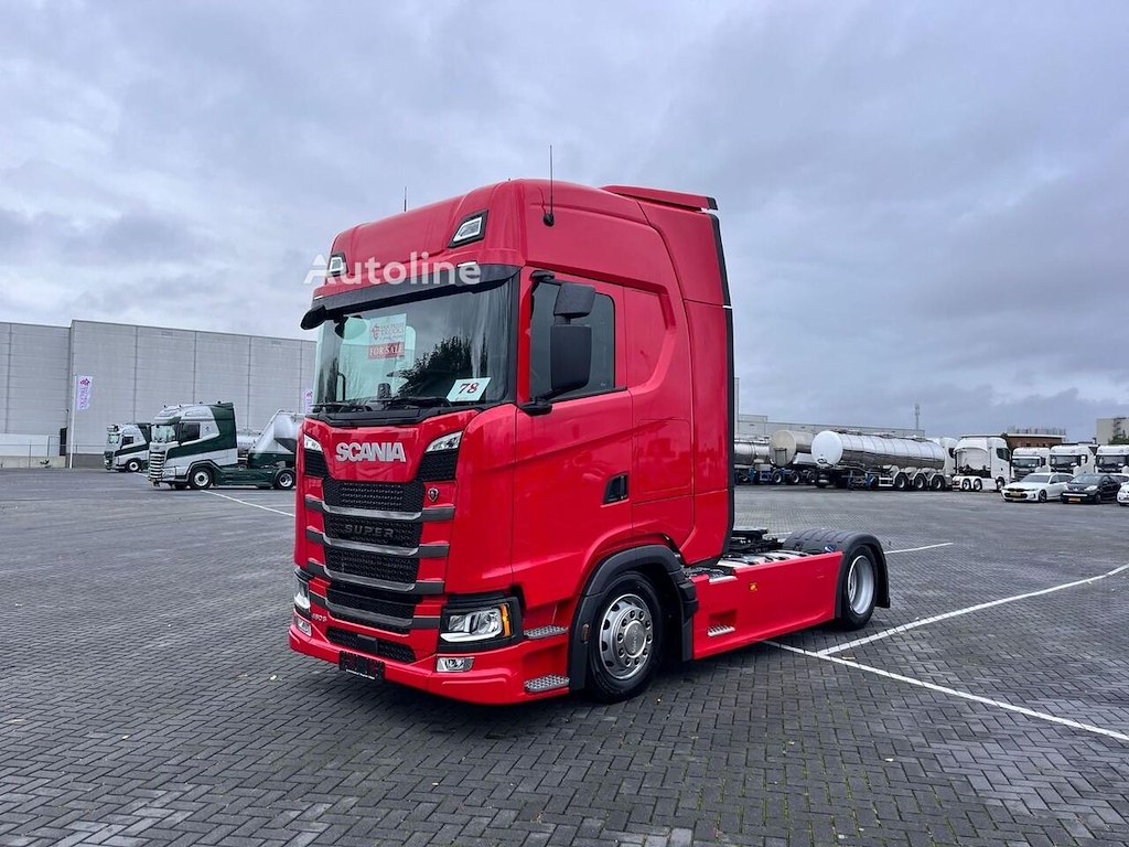 Scania S460 super NEW, low deck, Full air, retarder, night airco tegljač