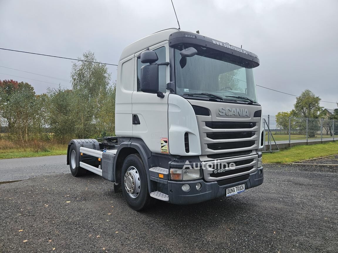 Scania G420 Manual gearbox tegljač