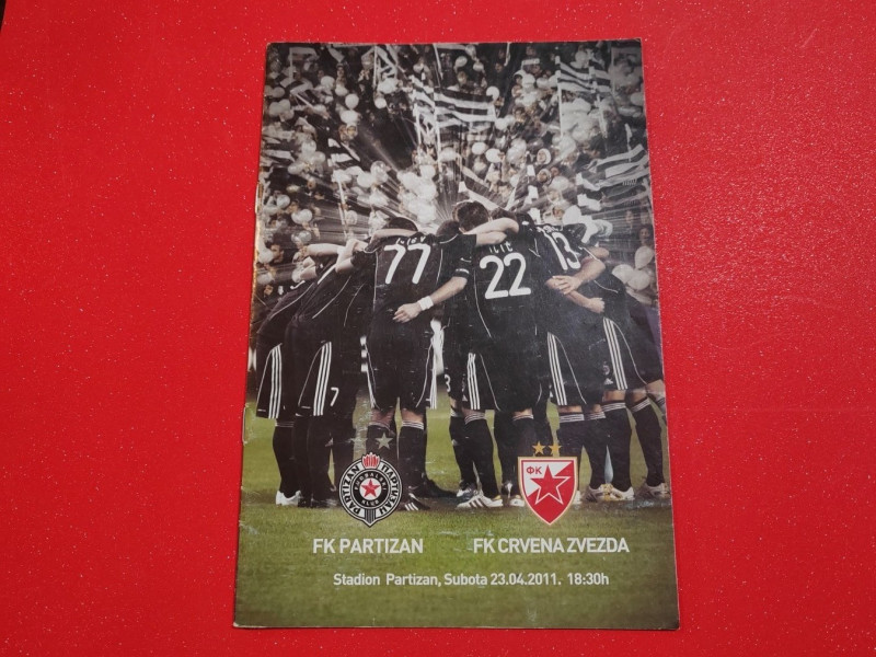 PARTIZAN - CRVENA ZVEZDA 23.04.2011. PROGRAM