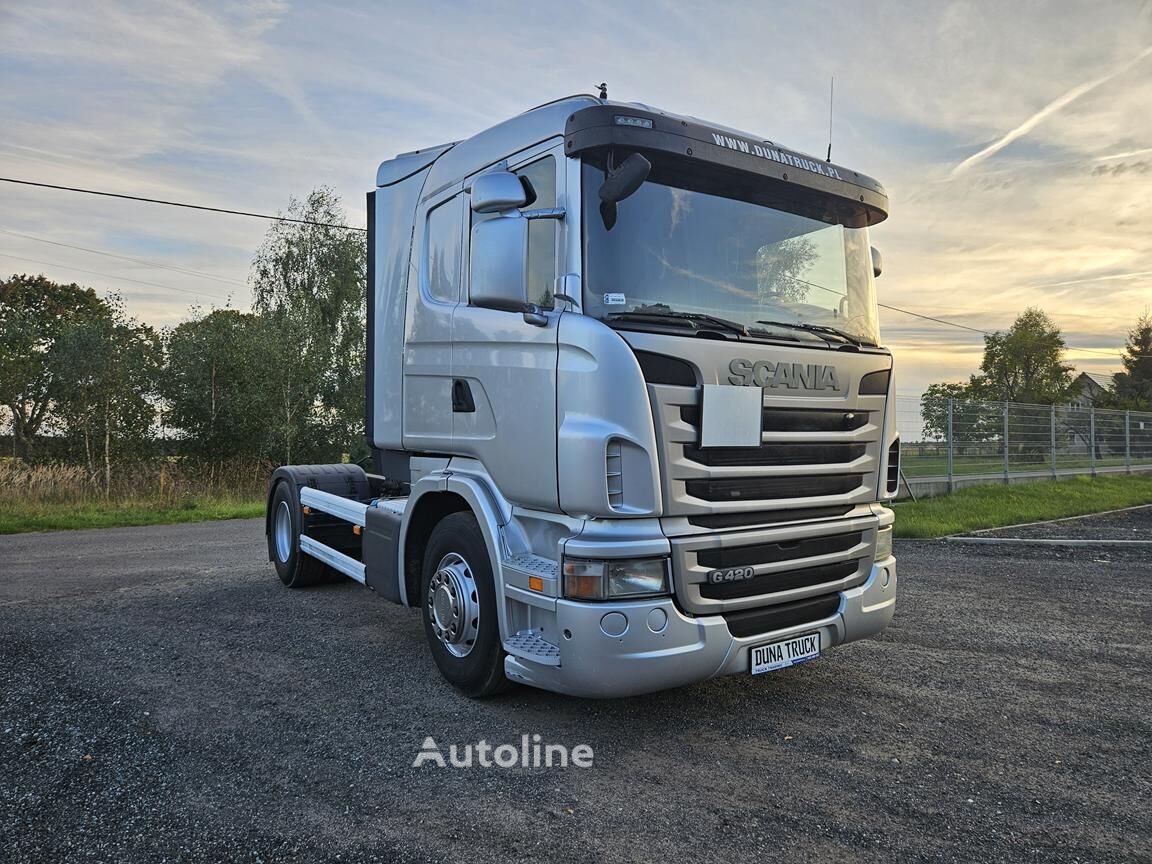 Scania G420 Manual gearbox Retarder tegljač