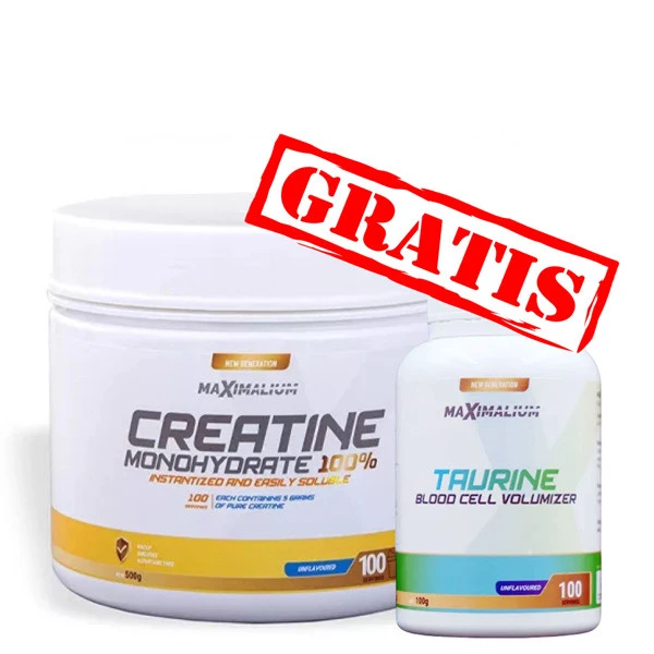 Creatine Monohydrate 500g (+Citrulin/ Beta-alanin/ Taurin/ Arginin) – Maximalium