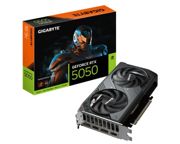 GIGABYTE nVidia GeForce RTX 5050 WINDFORCE 8GB 128bit GV-N5050WF2OC-8GD rev 1.0 grafička karta