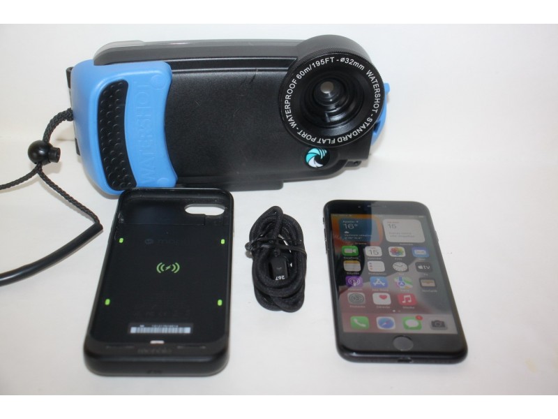 Iphone 7 - 256Gb, free, 100%BH+Waterproof case+Mophie !