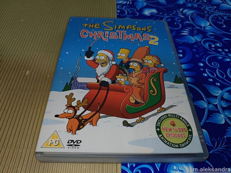 DVD crtani film The Simpsons Christmas 2