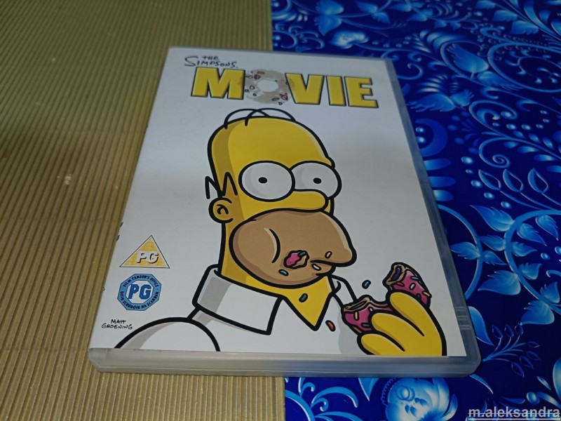 DVD crtani film The Simpsons Movie