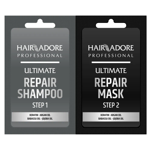 HAIR ADORE Ultimate Repair Duo-Pack (15 ml šampon + 15 ml maska)