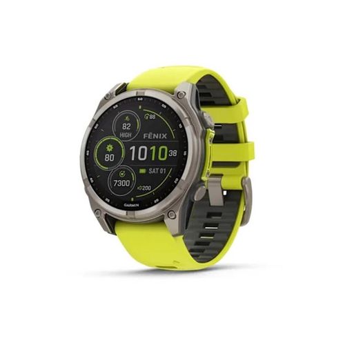 GARMIN Fenix 8 47, Sapphire, SOLAR, Yellow (010-02906-21)