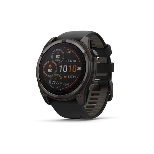 GARMIN Fenix 8 51, Sapphire, SOLAR, Black (010-02907-11)