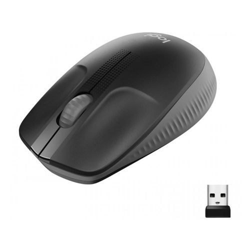 LOGITECH M190 Full-Size Wireless crni