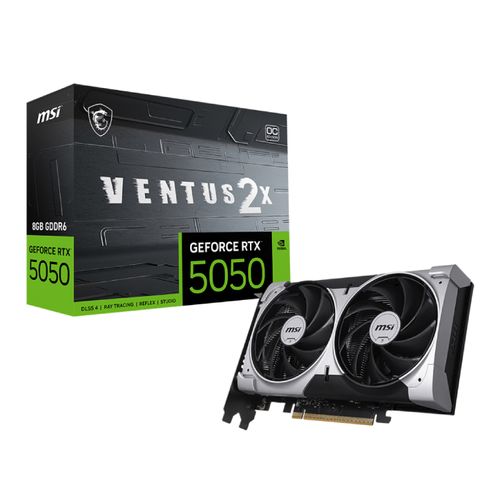 MSI nvidia RTX 5050 8G 128bit GeForce RTX 5050 8G VENTUS 2X OC
