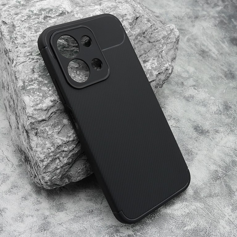 Zastitna maska (futrola) Carbon - Xiaomi Redmi 15C 4G 171mm (global) crna (MS)