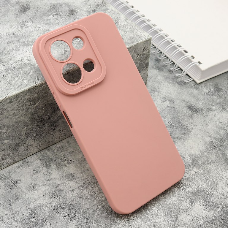 Zastitna silikonska maska (futrola) Pro Camera - Xiaomi Redmi 15C 4G 171mm (global) roze (MS)
