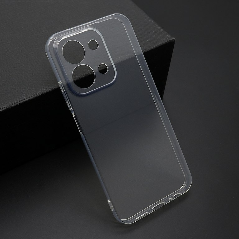Zastitna ultra tanka (skin) maska / futrola PROTECT - Xiaomi Redmi 15C 4G 173mm (EU) providna (bela) (MS)