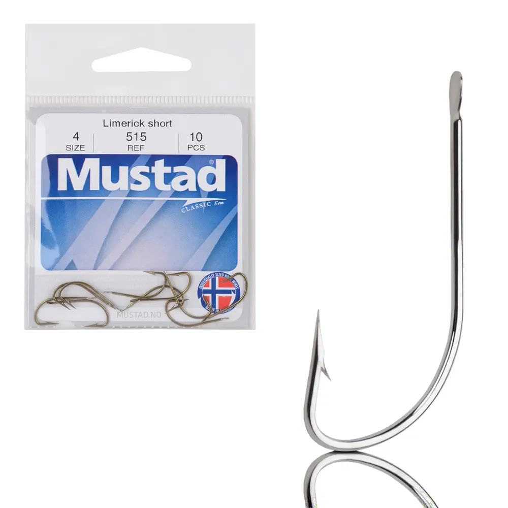 MUSTAD CRYSTAL HOOKS 515-NI – 10 KOM