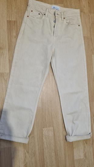 Zara krem pantalone