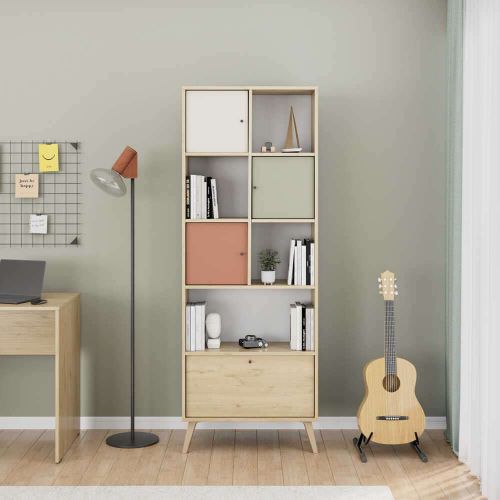 Tkt-940-Fx-1 Multicolor Bookshelf