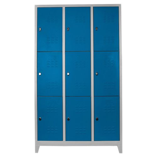 Js1015Ma Grey Blue Locker Storage Cabinet