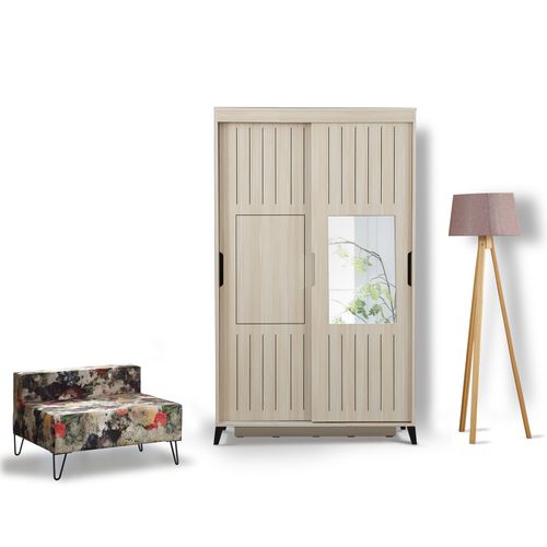 Pasific Home Fuga 120 - Oak Oak Wardrobe