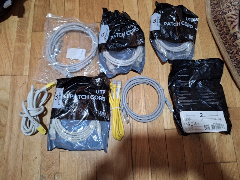 Mrezni RJ45 pach kablovi (lan kabl) (citaj opis)