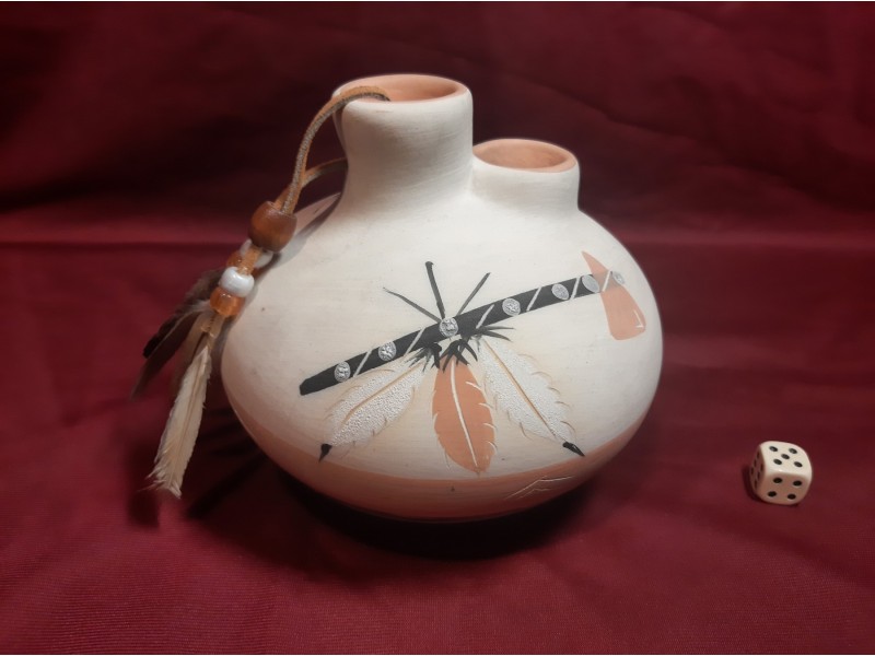 UNIKAT VTG POTPISAN NATIV AMERIČKA INDIJANSKA GRNČARIJA