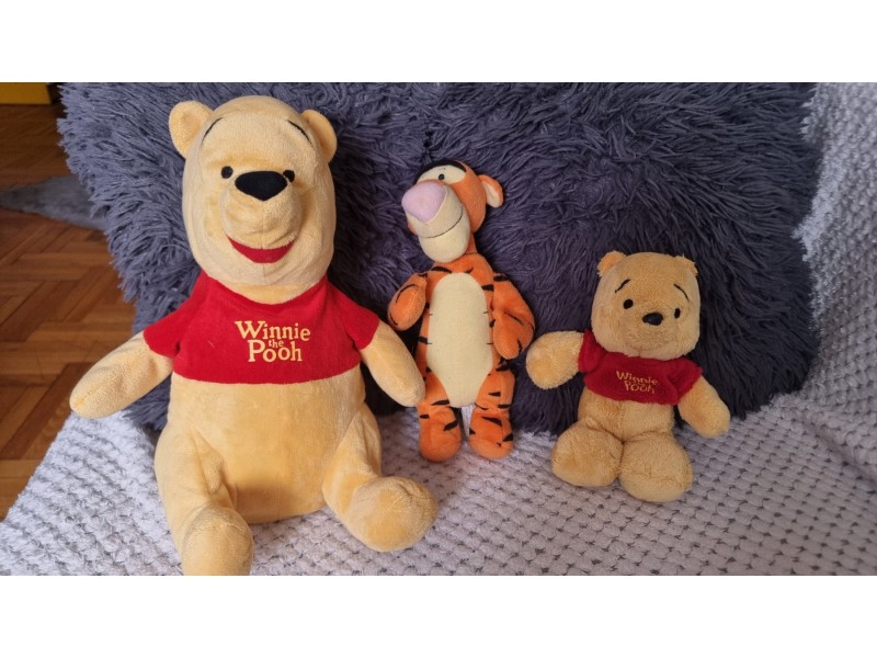 Winnie the Pooh and Tiger