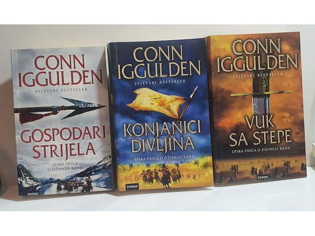 Džingis Kan 1-3 /Komplet - Kon Igulden