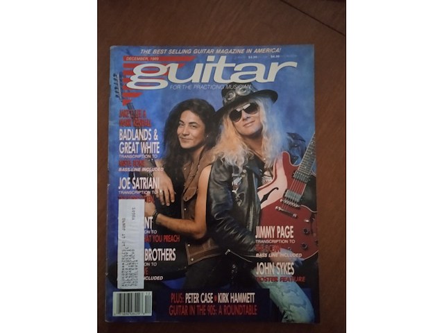 Guitar for the practicing musician  December 1989