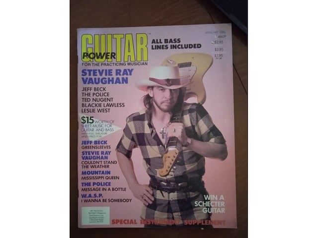 Guitar Power January 1986