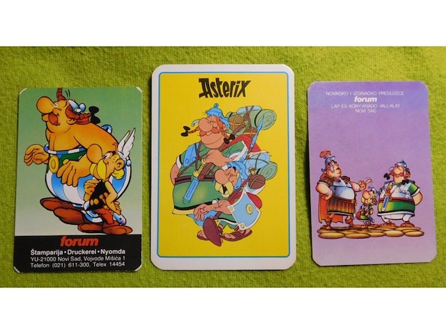 Asterix i Obelix - dzepni kalendari lot