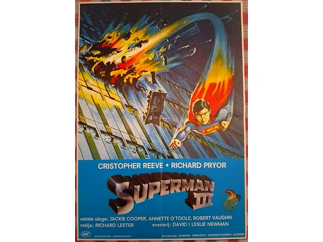 plakat SUPERMAN III